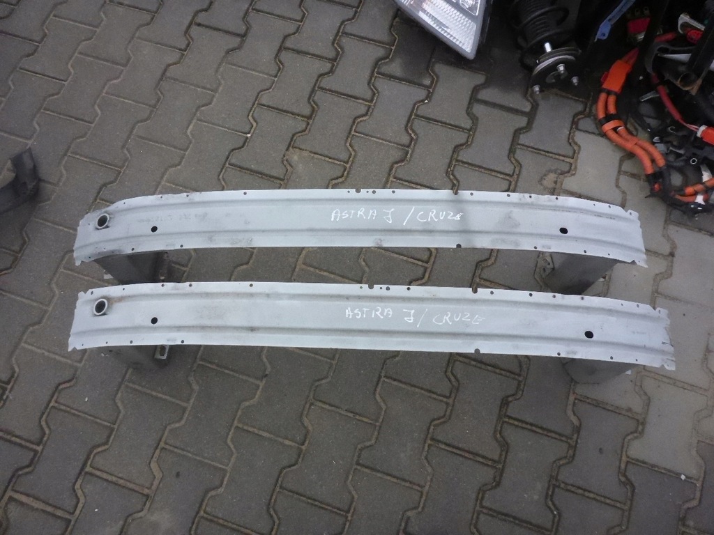 OPEL ASTRA J IV 4 CRUZE BELKA ZDERZAKA PRZÓD ORYGI - 12608661136 ...