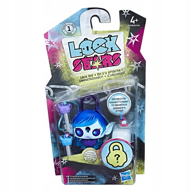 HASBRO LOCK STARS KŁÓDKA BLUE ALIEN GIRL - 11777848885 - oficjalne ...
