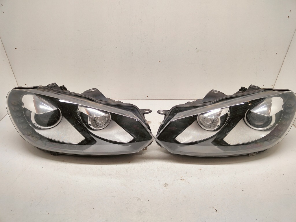 VW GOLF VI XENON LED LEWY PRAWY REFLEKTOR LAMPA - 13935843987 ...