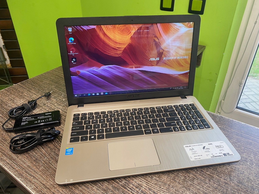 Laptop 15'6 Asus X540L i3-5005U/4GB/256GB SSD - 13967781689 - oficjalne ...