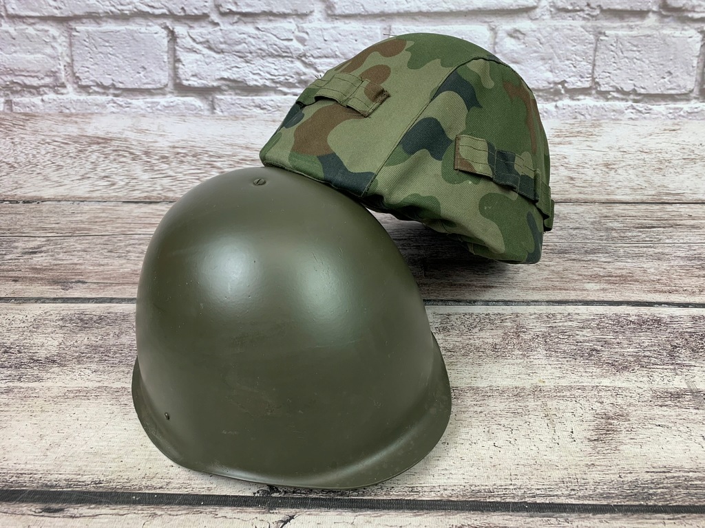 HEŁM Wojskowy stalowy +pokrowiec WZ.67 kuloodporny - 12293838966 ...