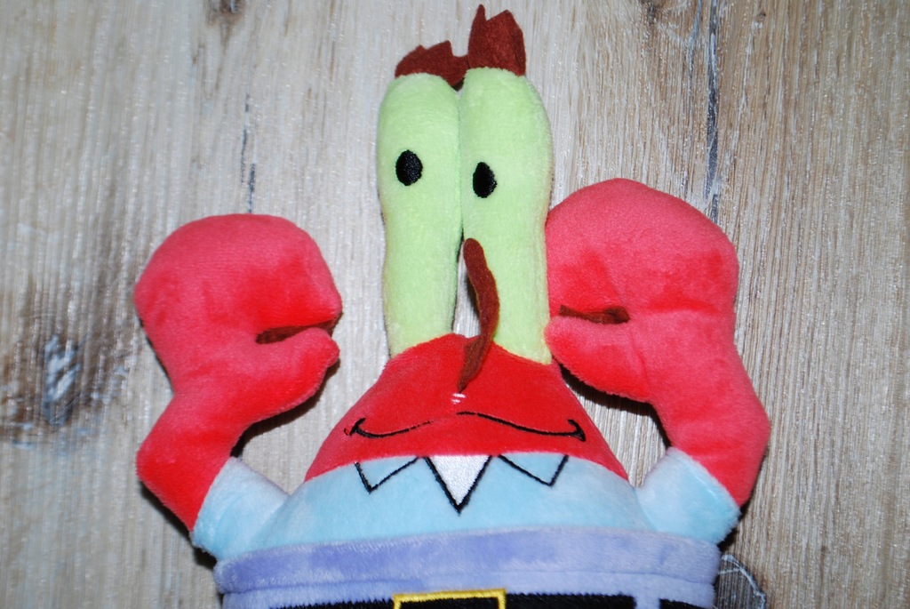 pluszak maskotka Pan Krab Spongebob Nickelodeon - 12318230099 ...
