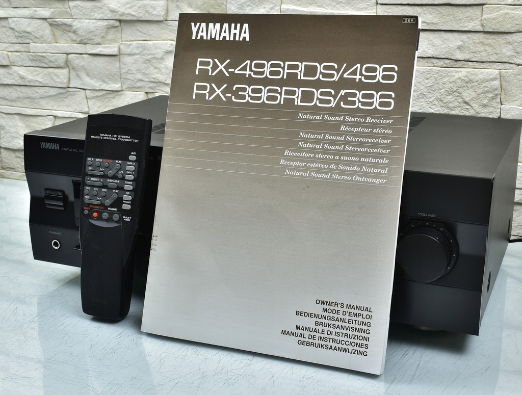 YAMAHA RX-396 RDS Wysokiej klasy amplituner stereo - 12172909143 ...