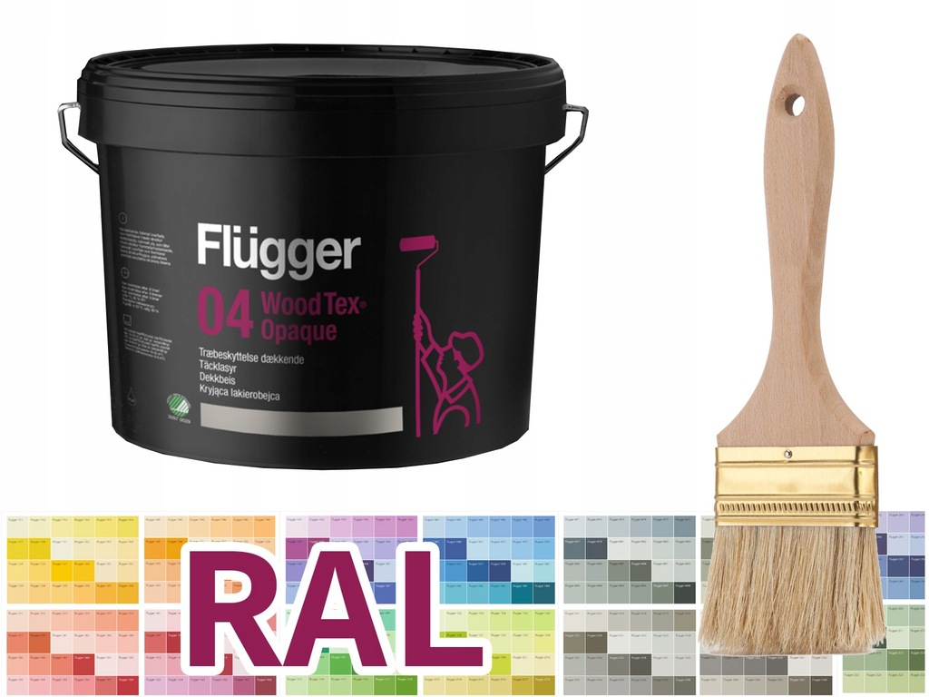 Flugger 04 farba bejca do drewna na zewnątrz 2.8L - 9791937316 ...