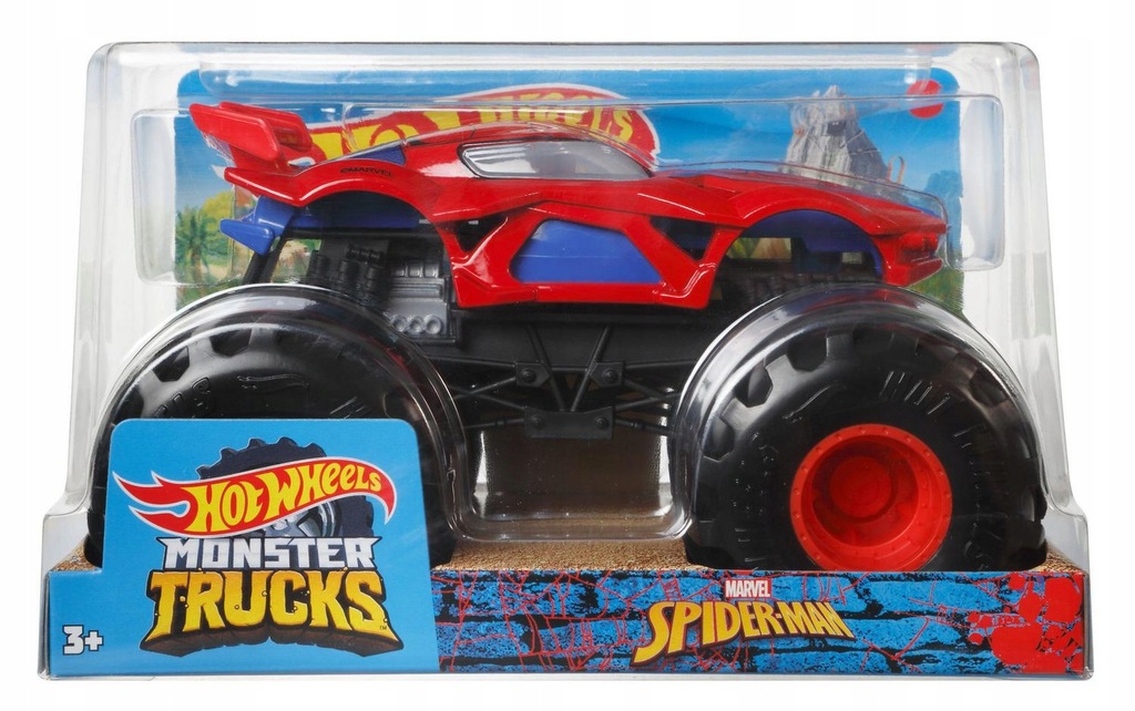 HOT WHEELS Monster Truck Spider-Man 1:24 Marvel - 12586088031 ...