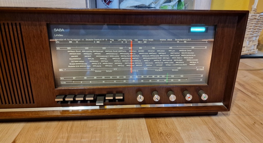 Radio lampowe Saba-Lindau LI18 - 12741651089 - oficjalne archiwum Allegro