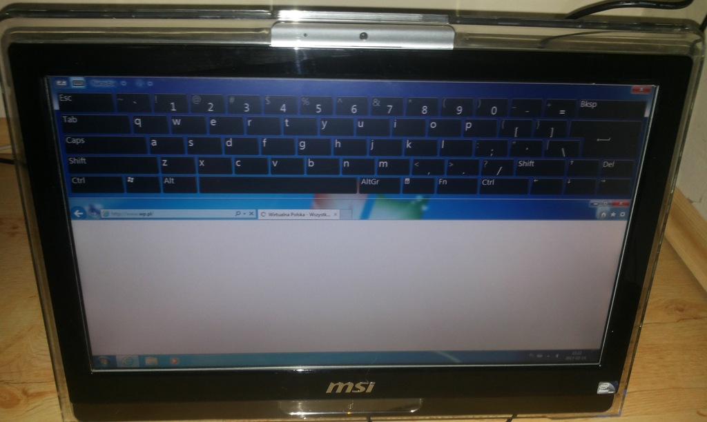 MSI All IN ONE MS-A923 Komputer z dotykowym ekran - 7034694996 ...