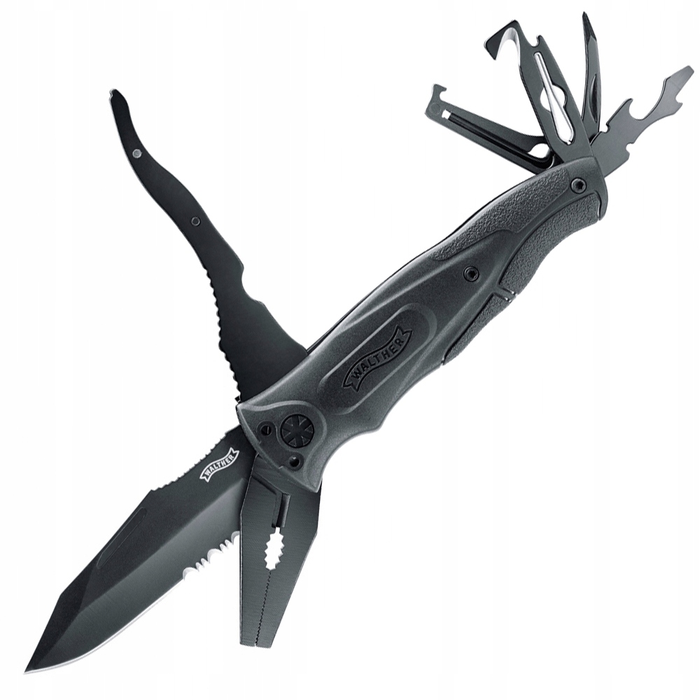 Multitool WALTHER Multitac MILITARY black MTK 3 - 7710116930 ...
