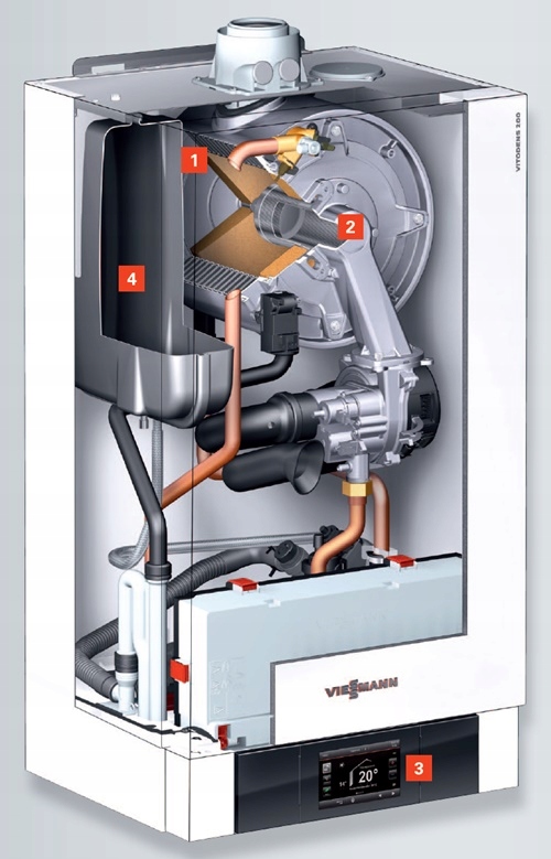 VIESSMANN VITODENS 200-W 19KW Vitotronic 100 - 8209489895 - oficjalne ...