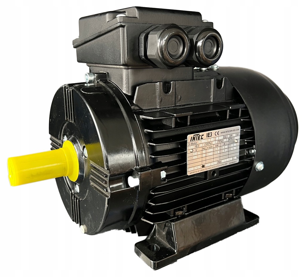 Silnik elektryczny 0,75kW 1425 obr/min. 80 B3 - 12357165959 - oficjalne archiwum Allegro