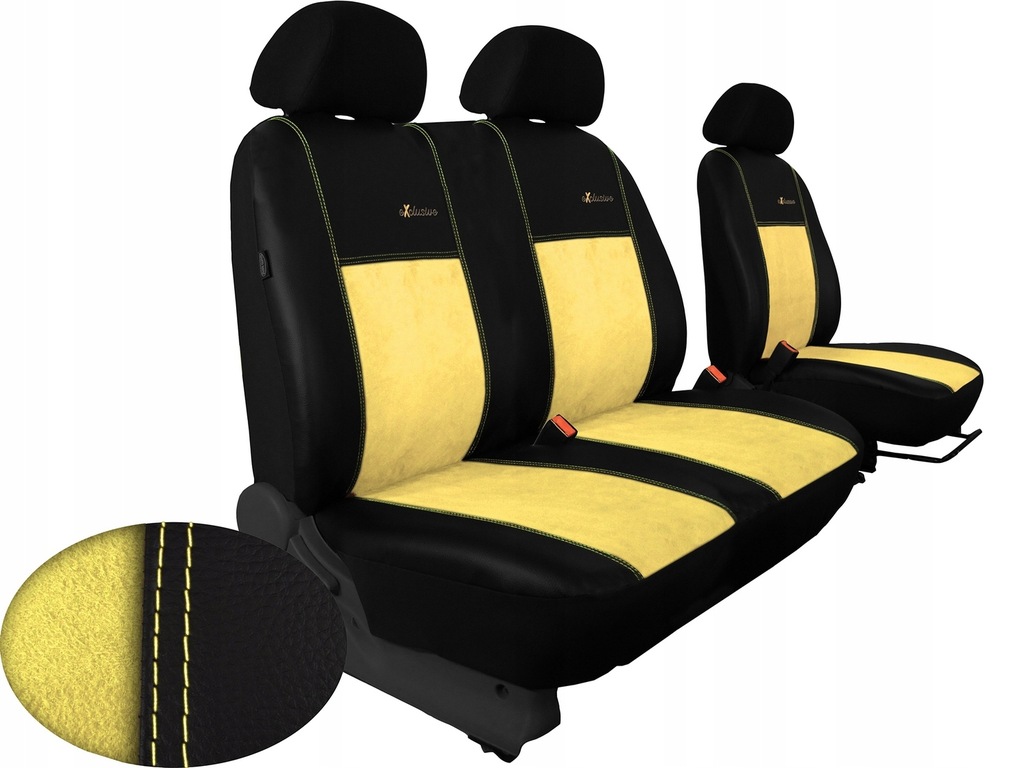 VW Transporter T4 pokrowce uni BUS 1+2 beżowe - 10166931003 - oficjalne ...