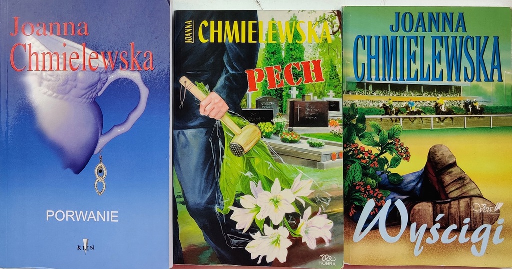 Joanna Chmielewska x 3 książki - 14428655584 - oficjalne archiwum Allegro