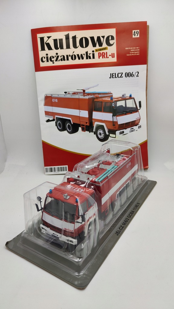 Jelcz 006/2 Straż Kultowe ciężarówki nr49 1:43 - 13275812562 - oficjalne archiwum Allegro
