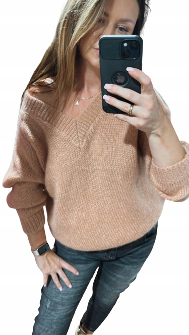 BY O LA LA! LUŹNY SWETER BABY MOHER ŁOSOŚ - 14208354257 - oficjalne ...