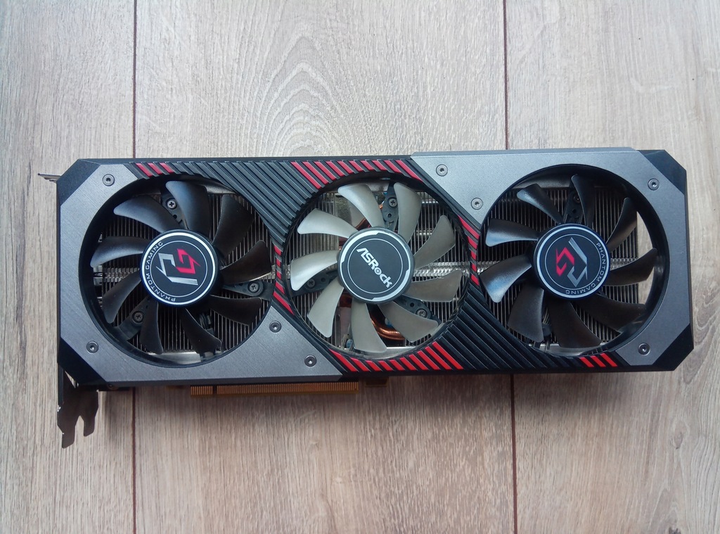 ASRock RX5700 XT Phantom GAMING D OC 8GB - 12697347522 - oficjalne archiwum Allegro