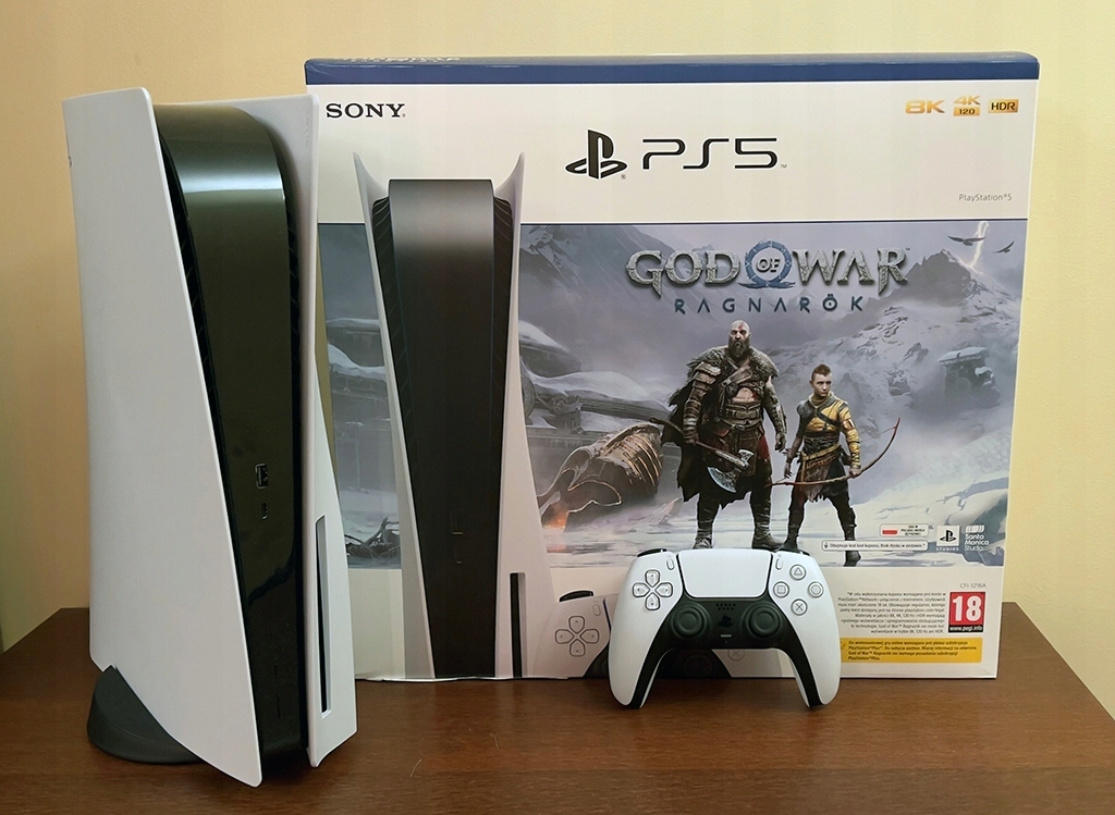 Konsola Sony PlayStation 5 CFI-1216A z napędem - 13547400735 ...