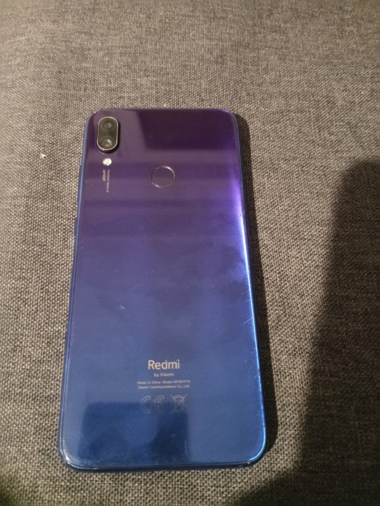 smartfon Redmi note 7 jak na foto - 13158687364 - oficjalne archiwum ...