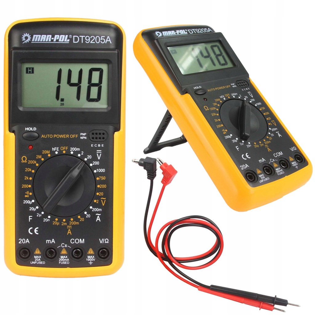 MULTIMETR WOLTOMIERZ AMPEROMIERZ OMOMIERZ MIERNIK - 12364089622 - oficjalne archiwum Allegro