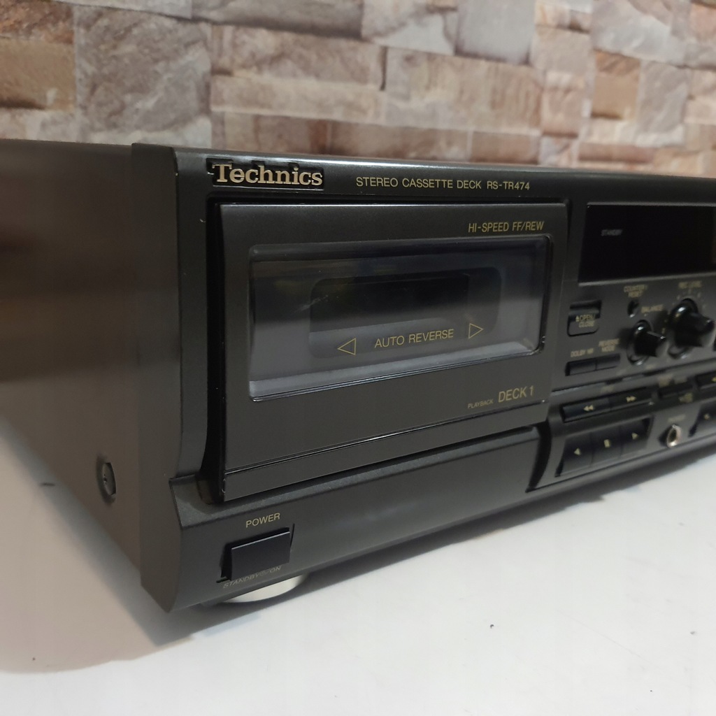 Купить Кассетный магнитофон Technics RS-TR474 MKII, черный: отзывы, фото и характеристики на ...