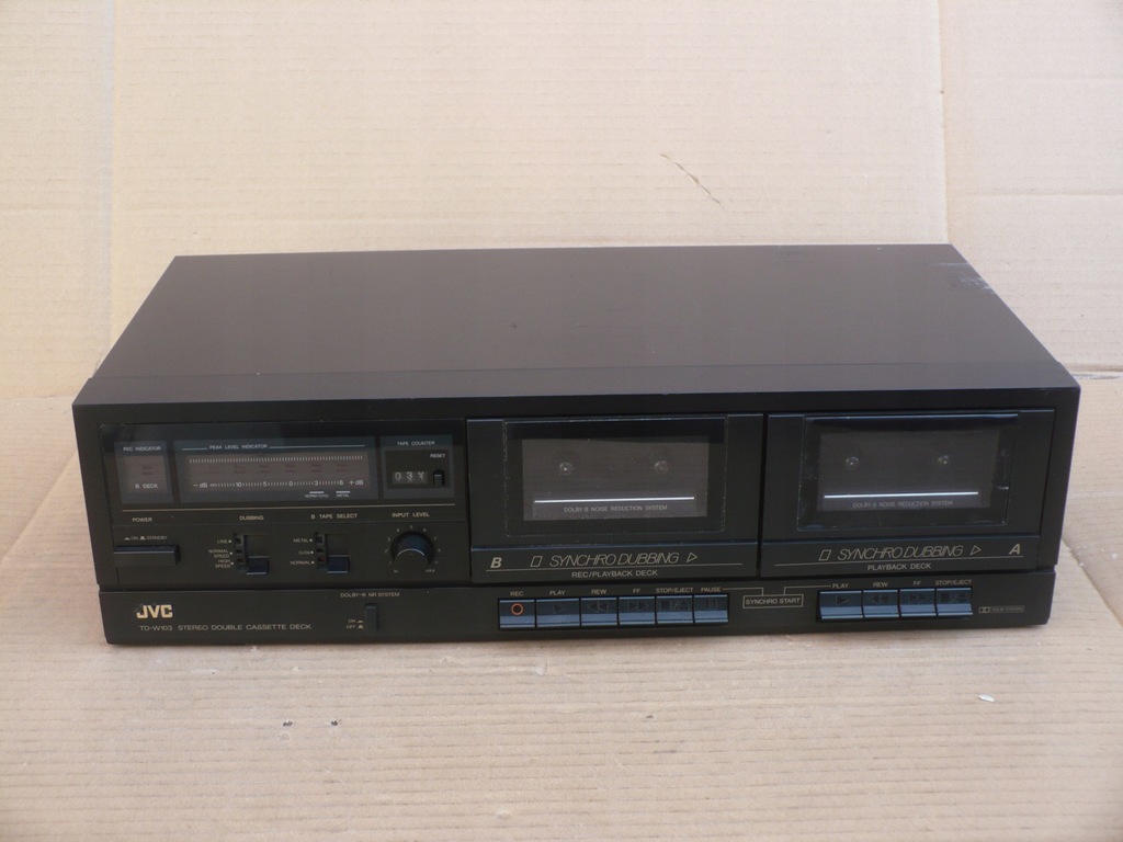 MAGNETOFON JVC TD-W103 - 13141927546 - oficjalne archiwum Allegro