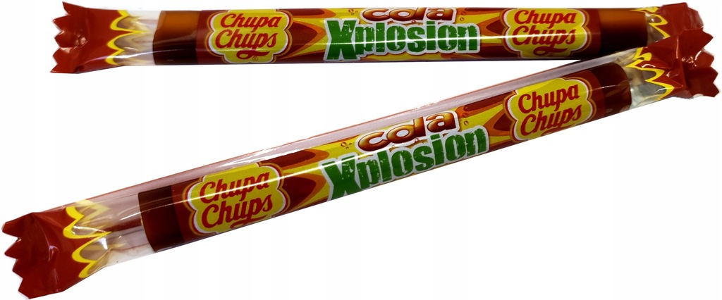Chupa Chups Cola Xplosion Żelki Kable 1szt x 10g - 12756512489 - oficjalne archiwum Allegro