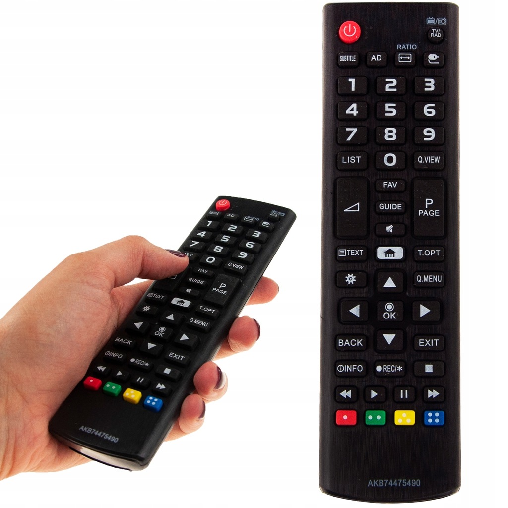 PILOT UNIWERSALNY DO TV smart LG AKB74475490 - 13559391609 - oficjalne archiwum Allegro