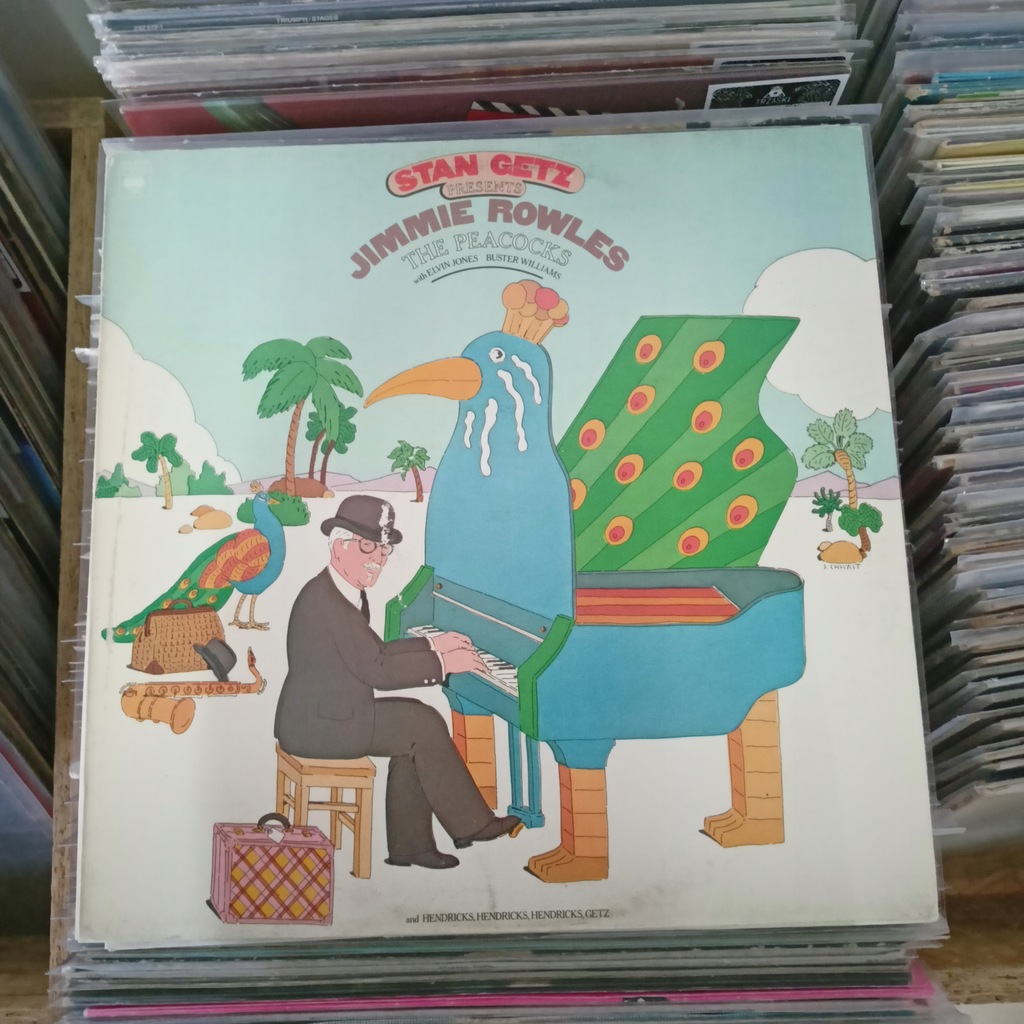 Stan Getz Presents Jimmie Rowles – The Peacocks LP - 12998313422 ...