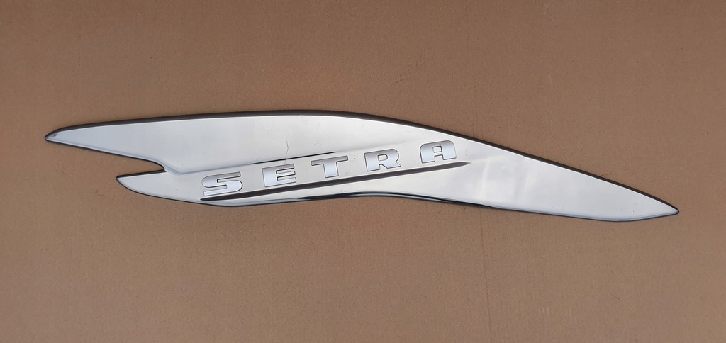 SETRA LOGO LISTWA CHROM - 12223268074 - oficjalne archiwum Allegro