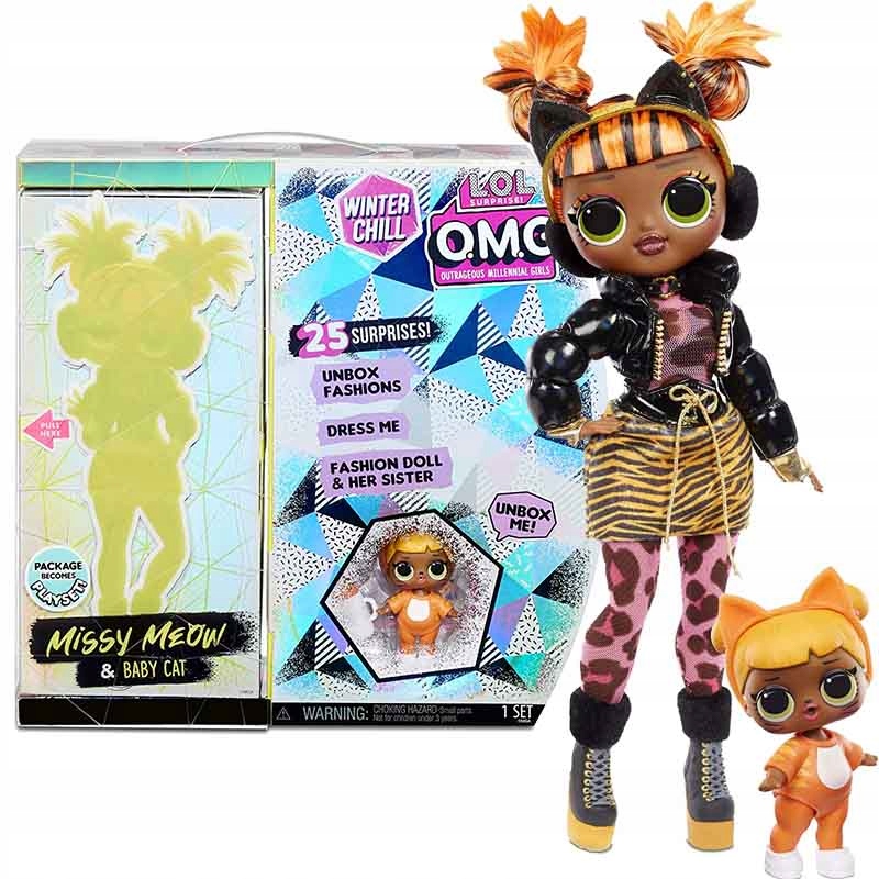 LOL Surprise Missy Meow Cat Winter Chill OMG - 12909046746 - oficjalne ...