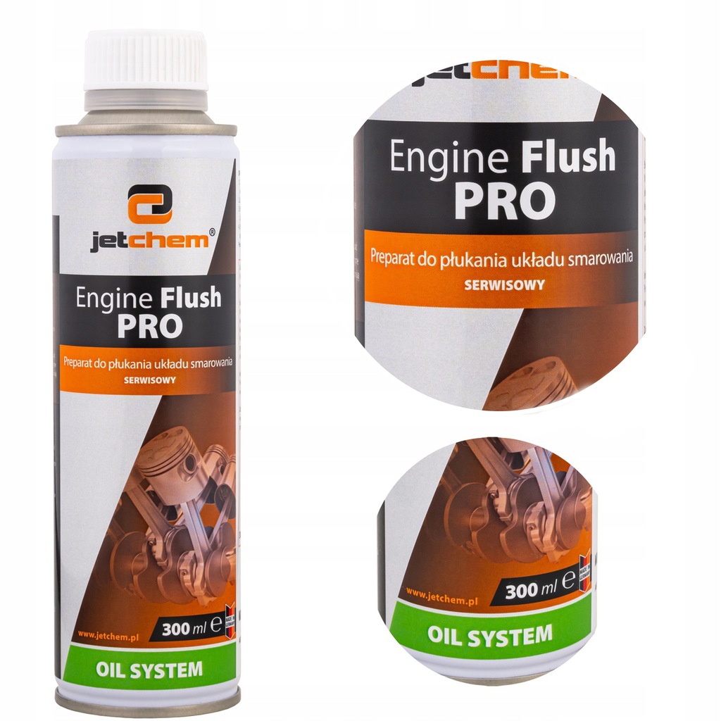 JETCHEM Płukanka silnika. Engine Flush Pro 300 ml - 9685448702 - oficjalne archiwum Allegro