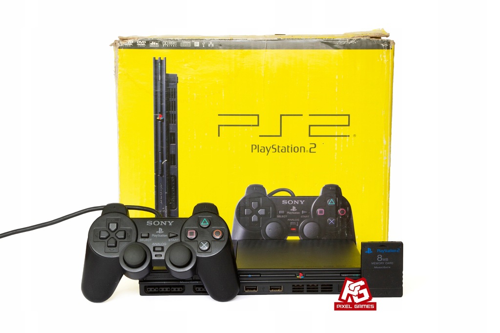 Konsola Playstation2 PS2 Slim pudełko/ box/ karton - 10572911508 ...