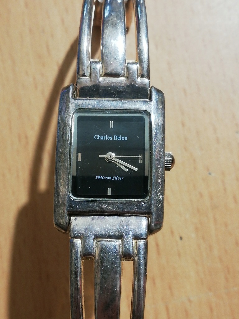 Zegarek Charles Delon PRL kwarc posrebrzany - 12448167309 - oficjalne ...