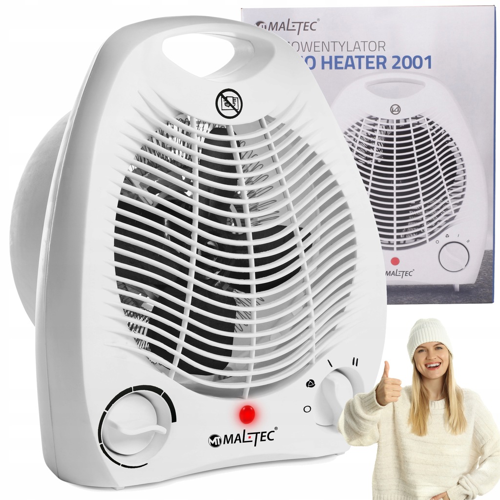 FARELKA GRZEJNIK MOCNA TERMOWENTYLATOR ELEKTRYCZNY - 12515546449 ...