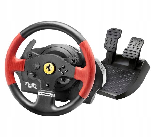 Kierownica Thrustmaster T150 Ferrari Wheel Force Feedback - 14993954770 ...
