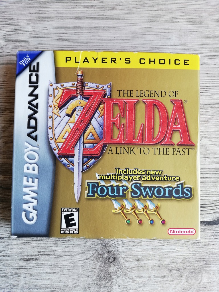 Legend of Zelda Link to the Past Game Boy GBA BOX - 13834456294 ...