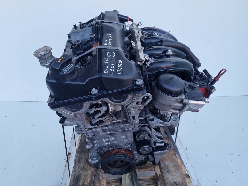SILNIK KOMPLET BMW E46 2.0 183tyś ładna kompresja N46B20 N46B20A ...