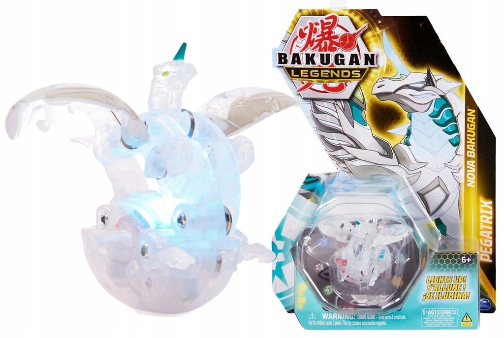 BAKUGAN Legends NOVA PEGATRIX Figurka ŚWIECĄCY - 13480370084 ...