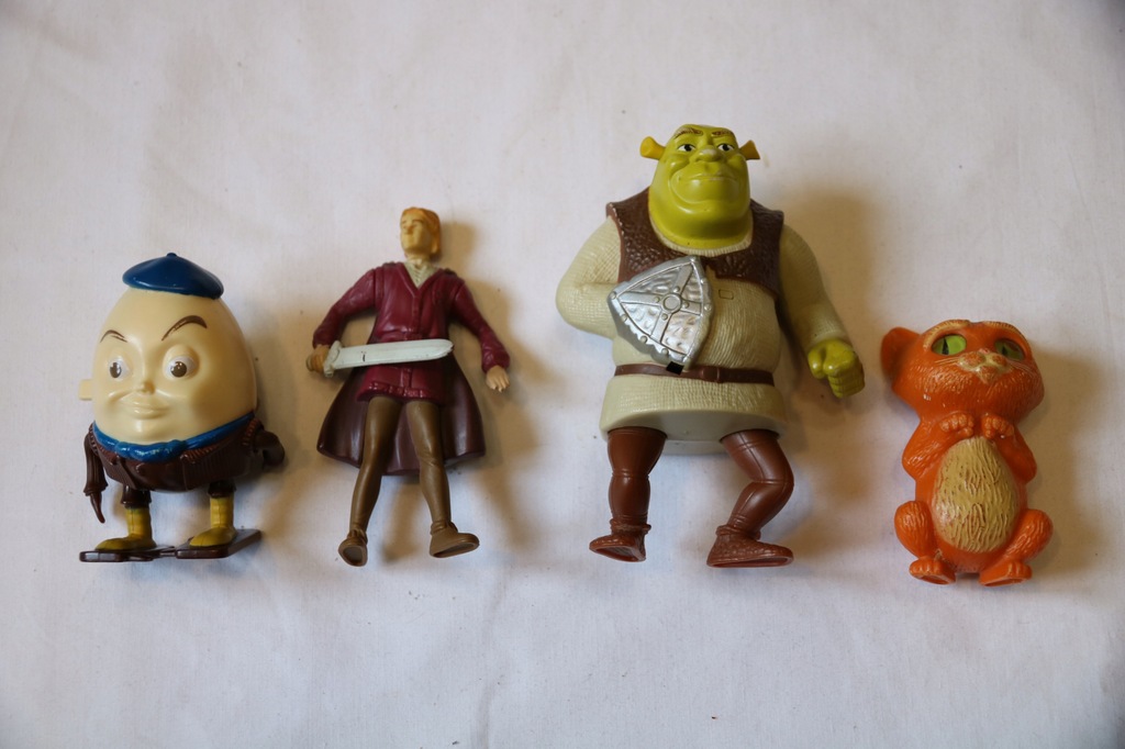 SHREK HUMPTY DUMPTY KOT INNI 4 SZT 2011 WYS.8-13CM - 10903324184 ...