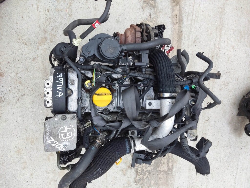 SILNIK Z20S1 CHEVROLET CAPTIVA 2,0VCDI 160,000KM - 13417550249 ...