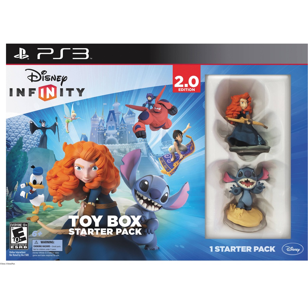 Disney Infinity 2.0 Toy Box Starter Pack PS3 STICH - 7374686094 ...