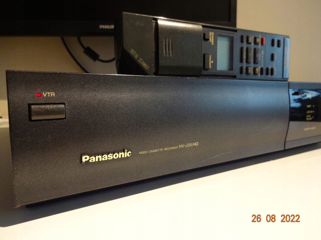 Magnetowid VHS PANASONIC NV-J35HQ - 12568795562 - oficjalne archiwum Allegro