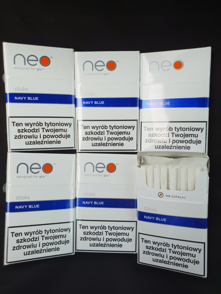 Glo wkład y Neo sticks navy blue 6 paczek - 7686117403 - oficjalne ...