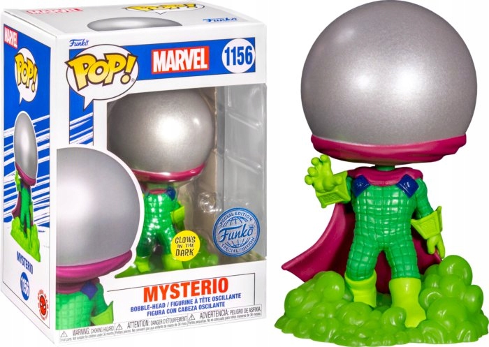 Funko POP Marvel Spider-Man: Mysterio Earth-616 Gl - 13224571035 ...