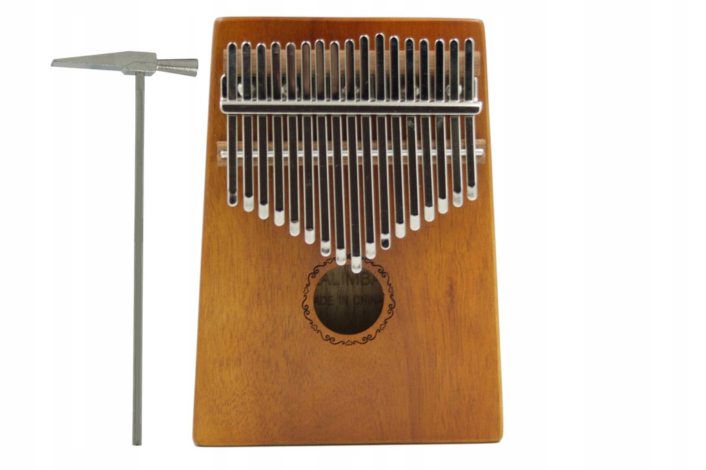 KALIMBA ZANZA MBIRA INSTRUMENT AFRYKAŃSKI 17 TONÓW - 10224462213 ...
