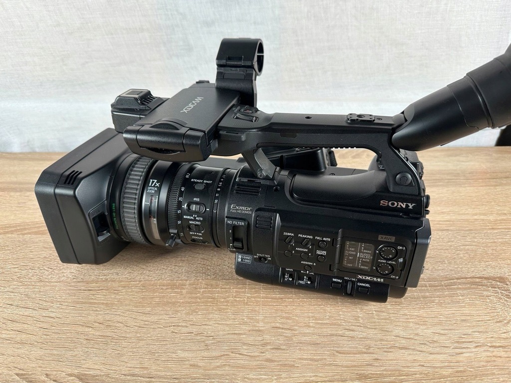 Kamera cyfrowa Sony PXW-X200 Full HD 17x zoom 247 godzin pracy ...