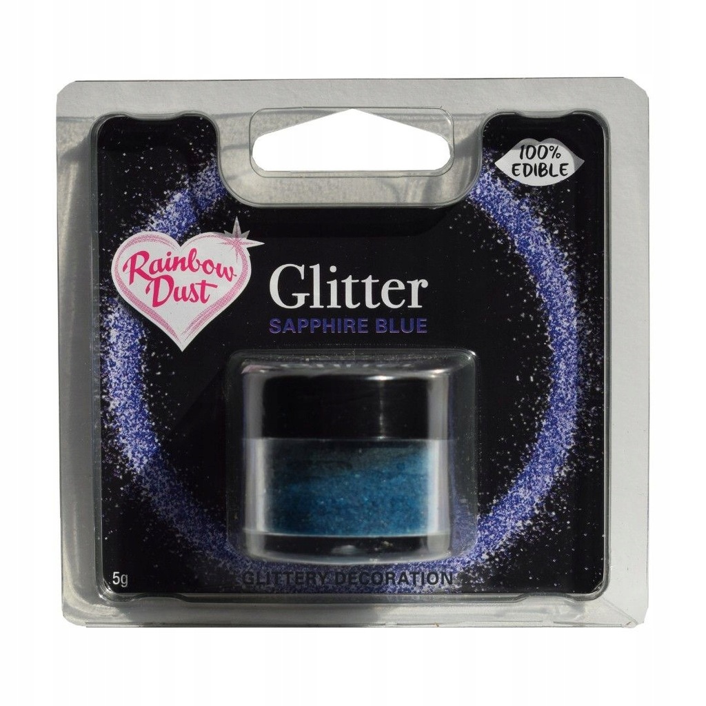 Brokat jadalny - SAPPHIRE BLUE - Rainbow Dust - 12849648671 - oficjalne ...