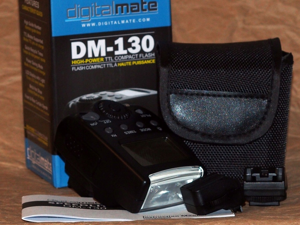 Lampa błyskowa Digitalmate DM-130 TTL CompactFlash - 11446775084 - oficjalne archiwum Allegro