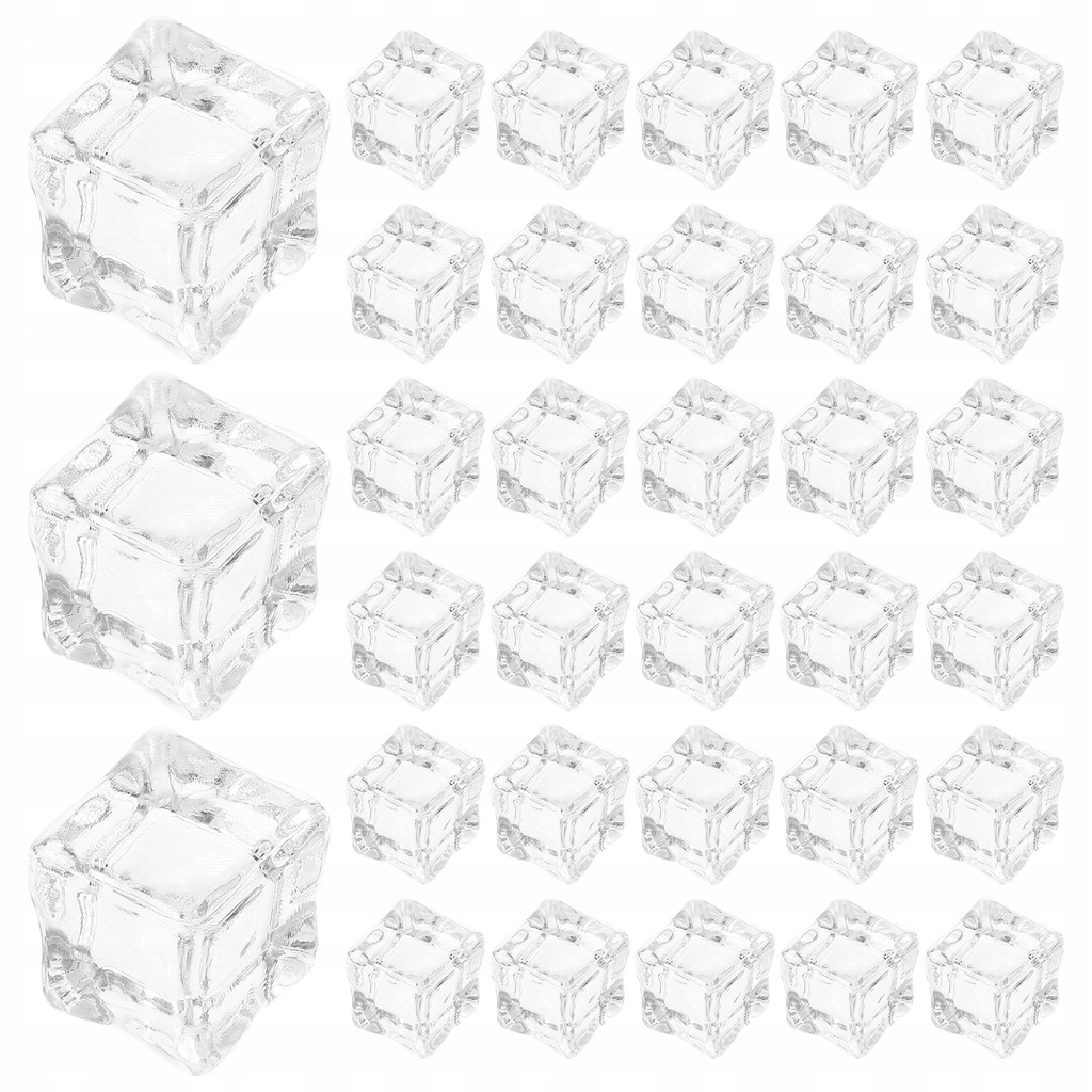 Simulated Ice Ice Cube Display Square 30 Pcs - 13367434244 - oficjalne ...