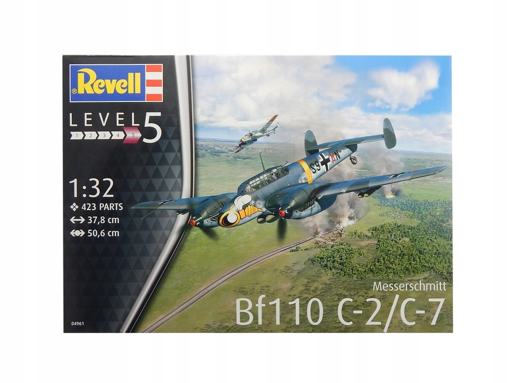 A9348 Model samolotu do sklejania Messerschmitt Bf - 12400921019 ...