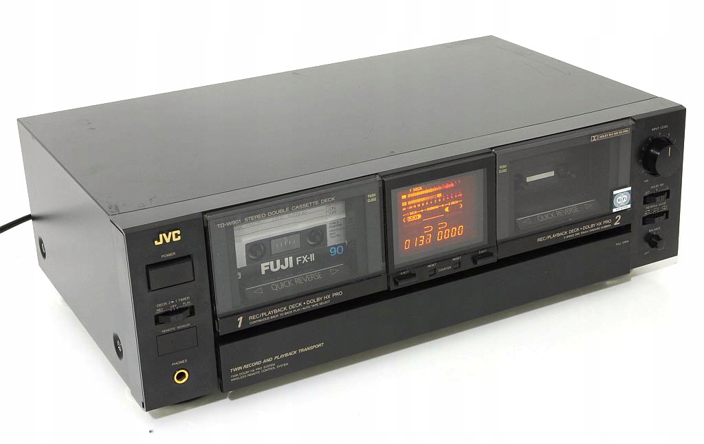JVC TD-W901 ZNAKOMITY DECK DWUKASETOWY WYSOKI MODEL ! - 14496202688 ...